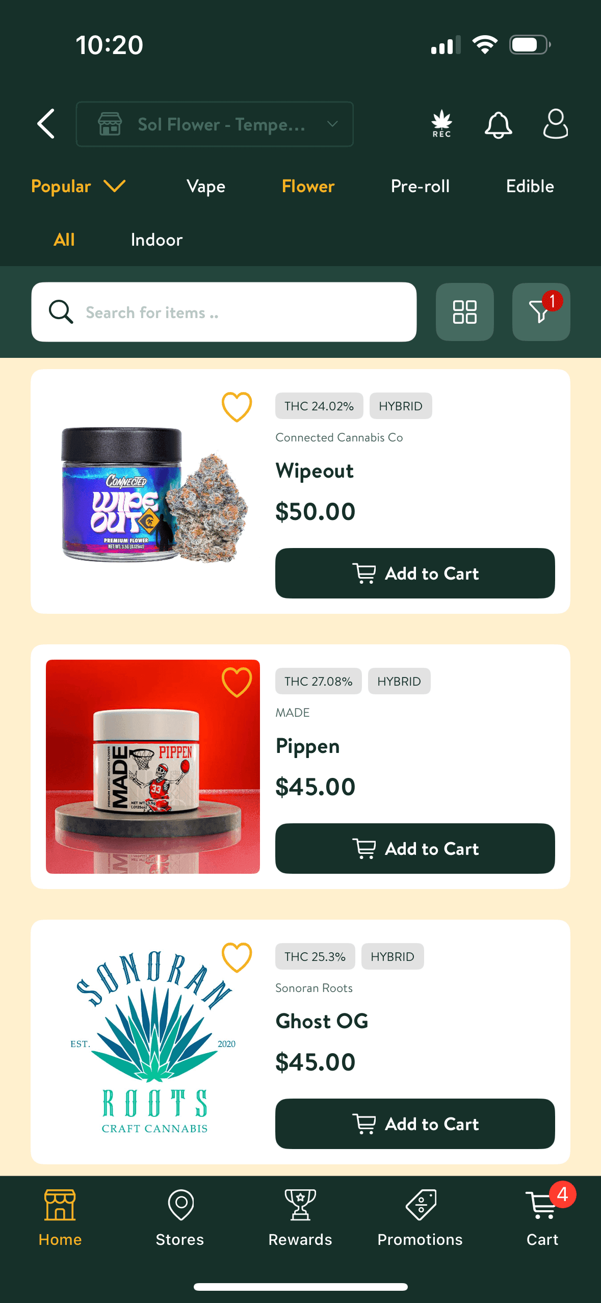 Sol Flower App | Weed Deals Phoenix | Weed Deals Tucson