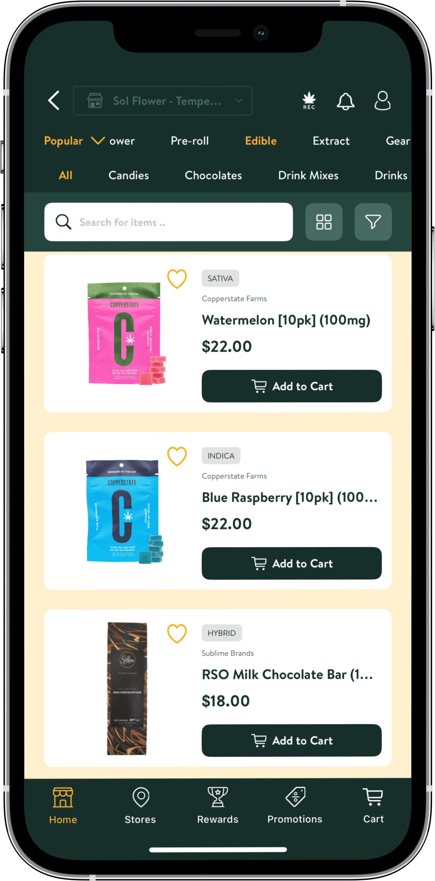 Sol Flower App | Weed Deals Phoenix | Weed Deals Tucson